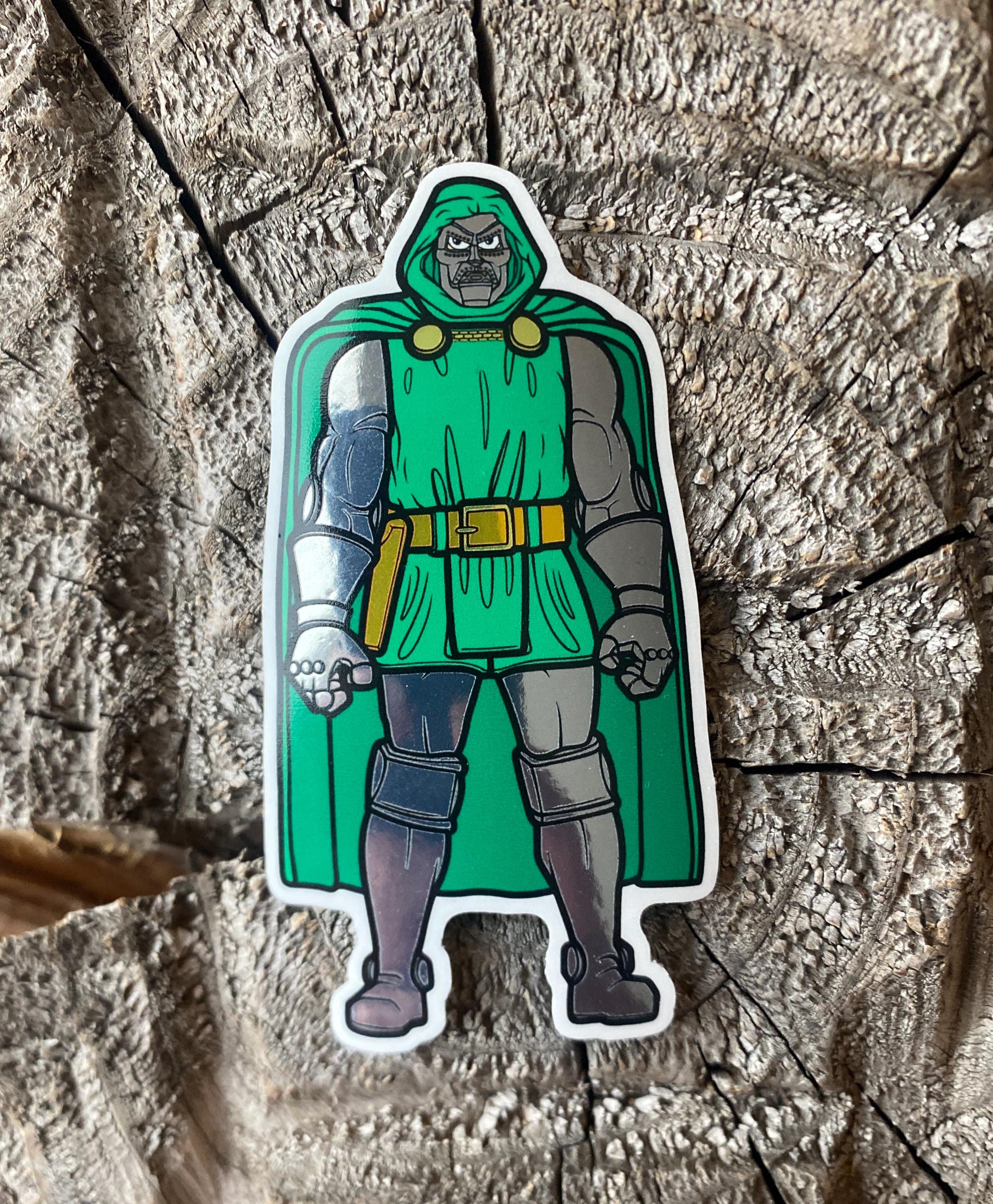Doom Action Sticker (mirrored) - Etsy