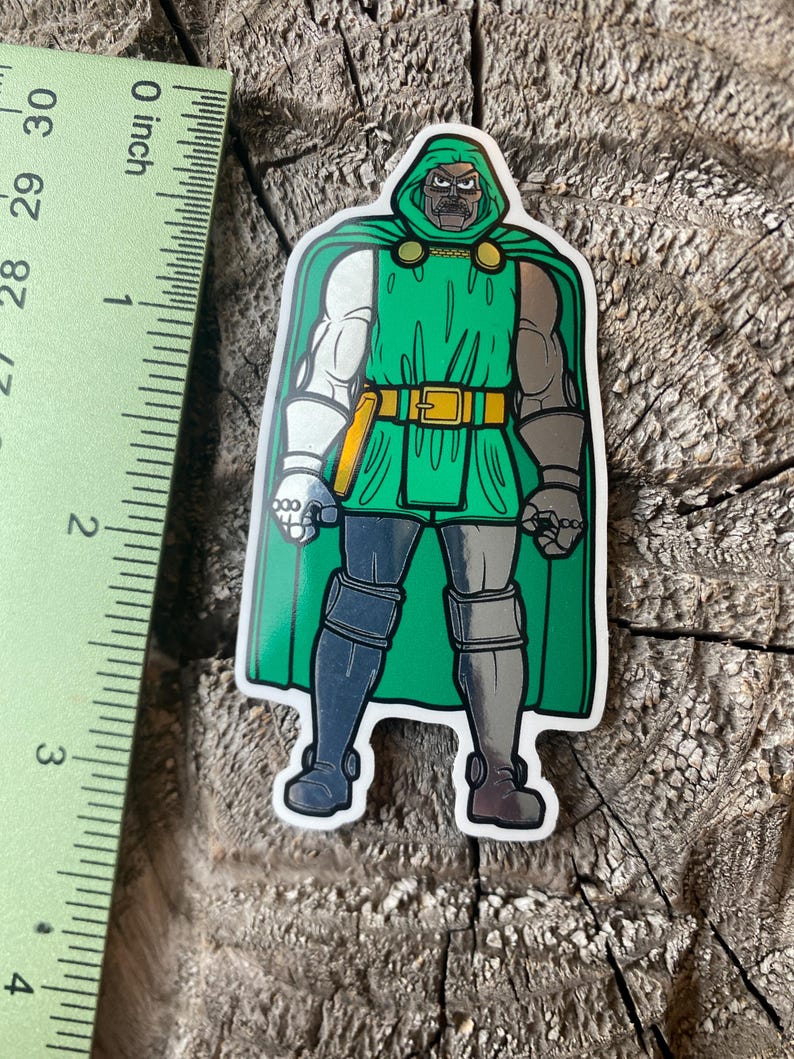 Doom Action Sticker (mirrored) - Etsy