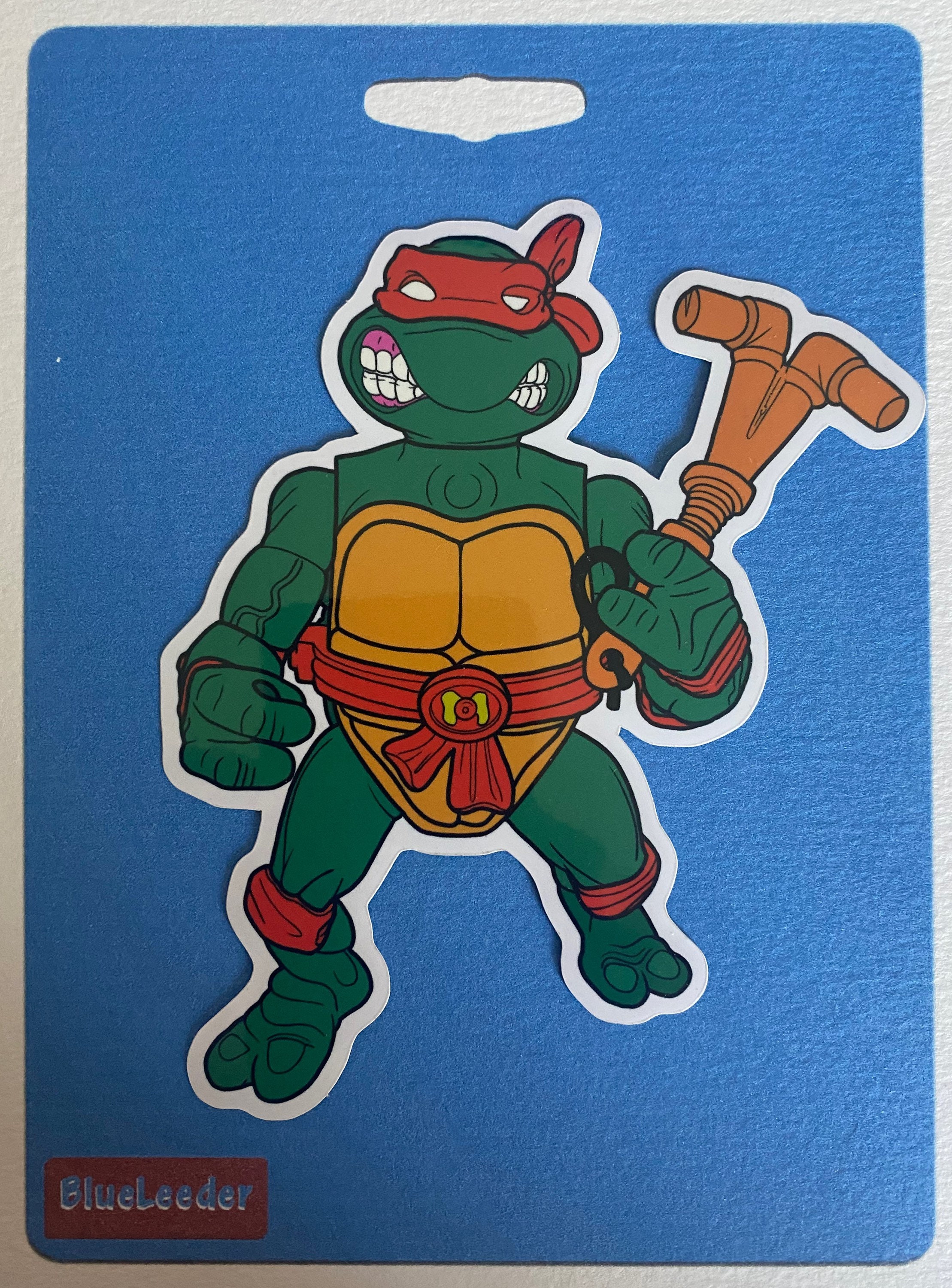 Giant Orange Action Figure Sticker - Etsy