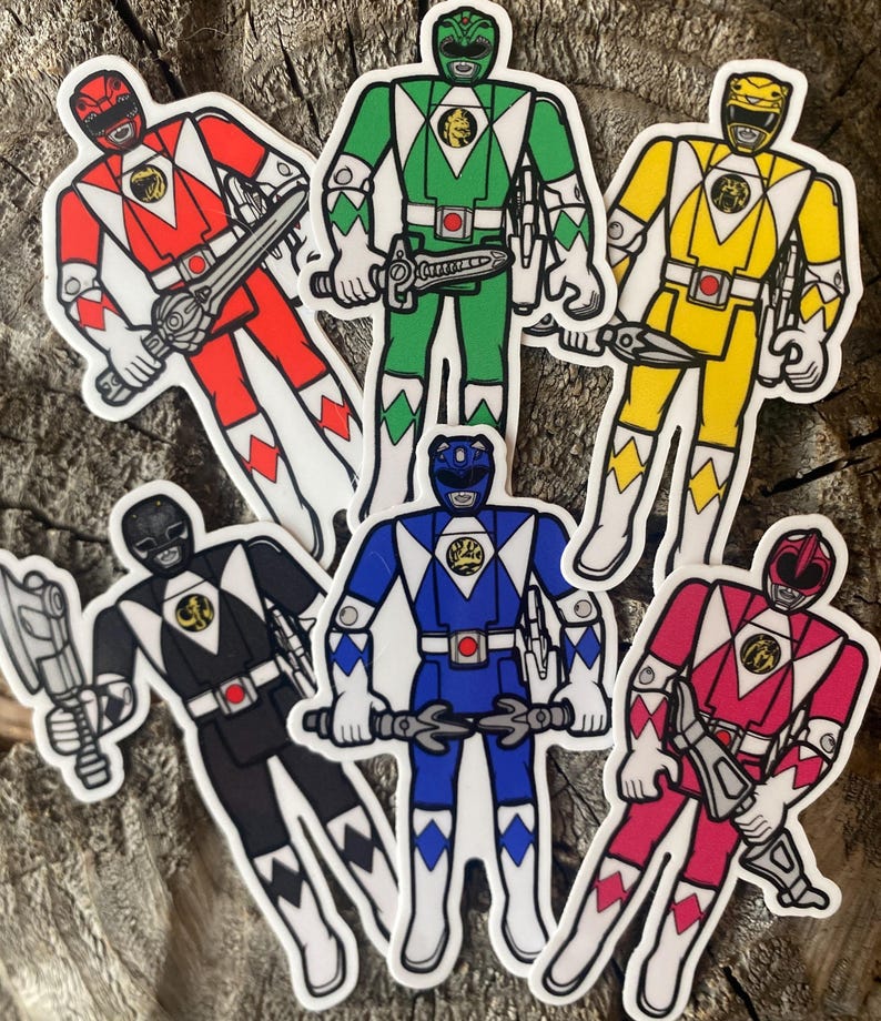 Ranger Action Sticker Pack - Etsy