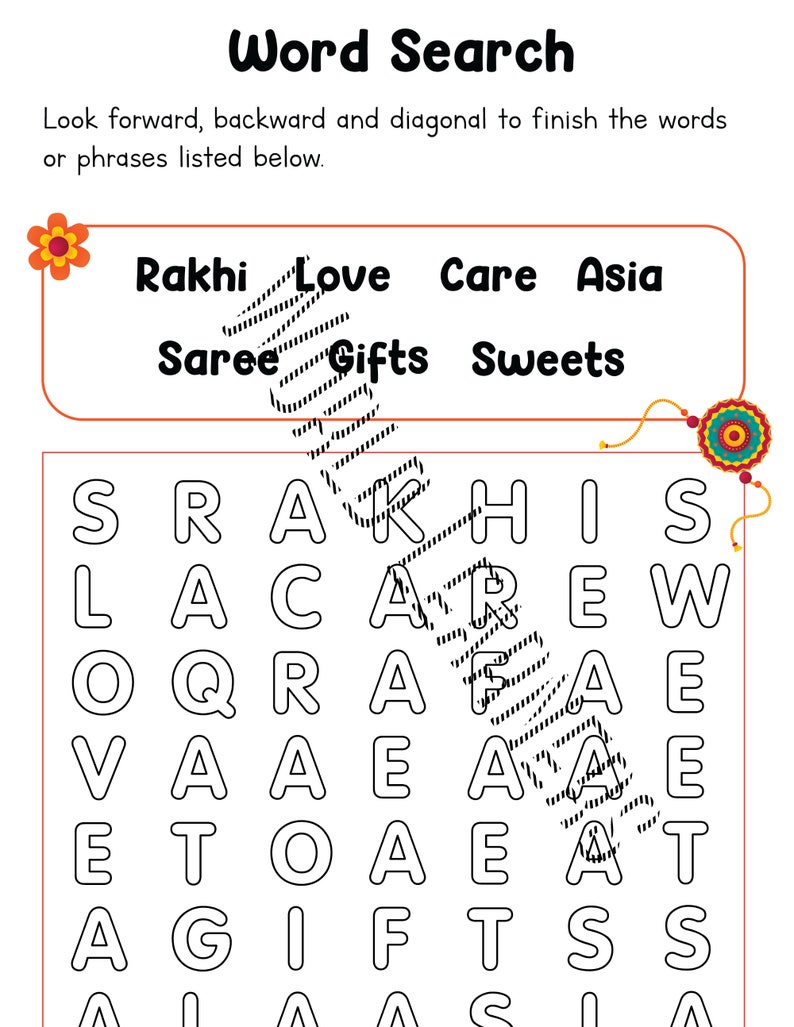 Raksha Bandhan -K to 2nd Grade ELA and Math Bundle - Etsy