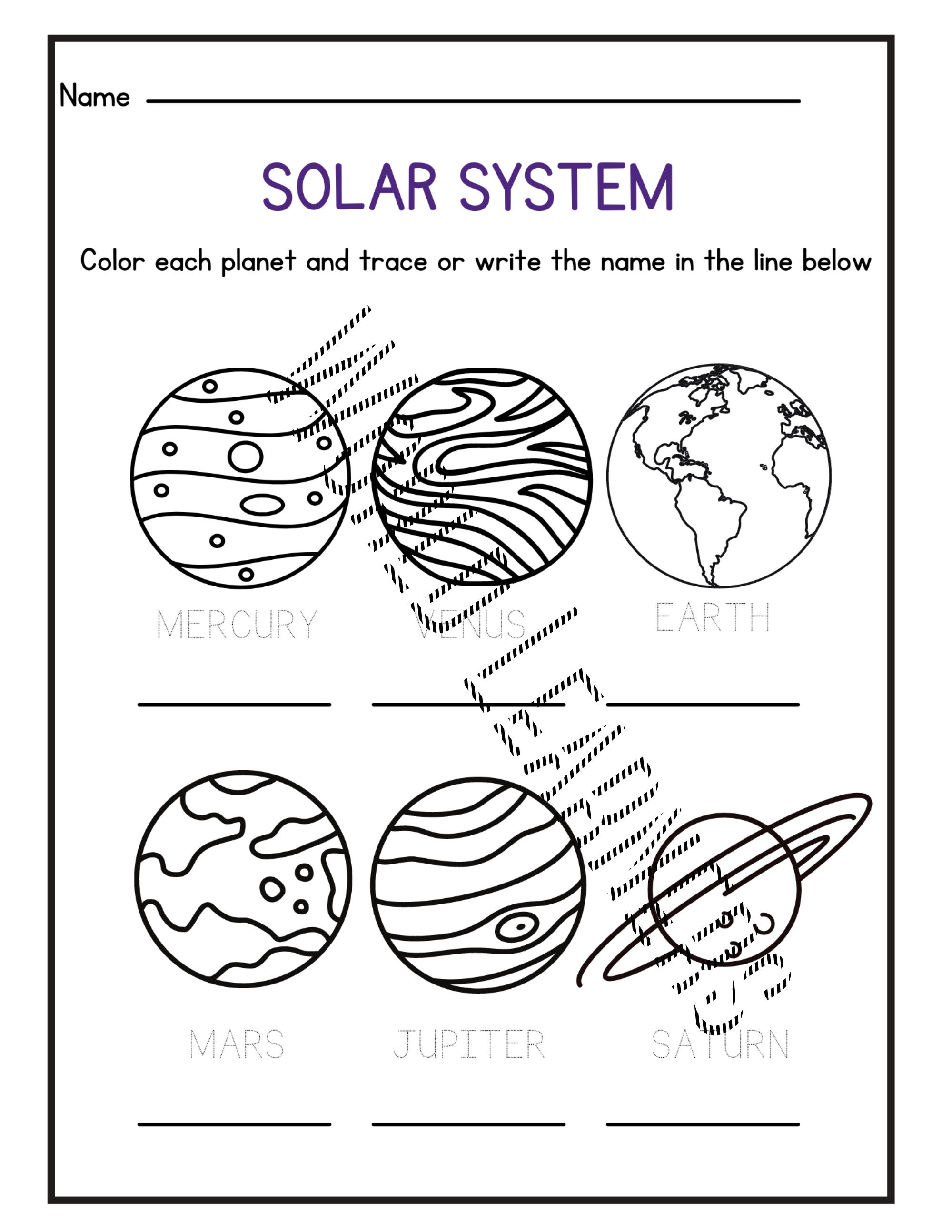 Downloadable Prek and K Science Worksheets - Etsy