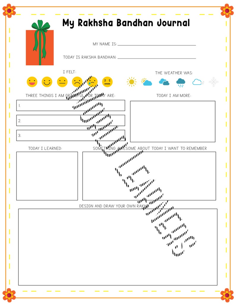 Raksha Bandhan -K to 2nd Grade ELA and Math Bundle - Etsy
