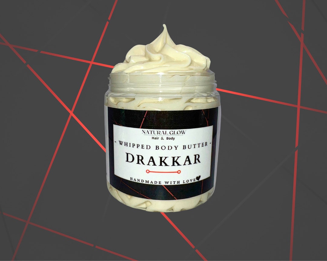 DRAKKAR type Whipped Body Butter for Men Shea Butter Natural Skincare ...