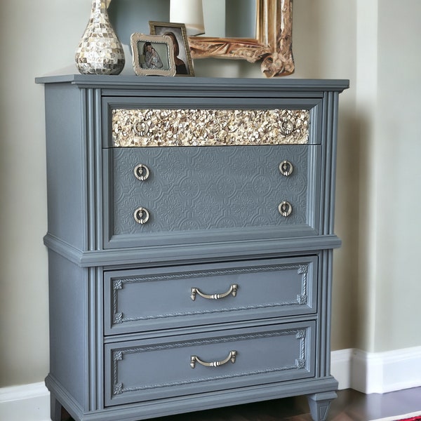 Blue Dresser - Etsy