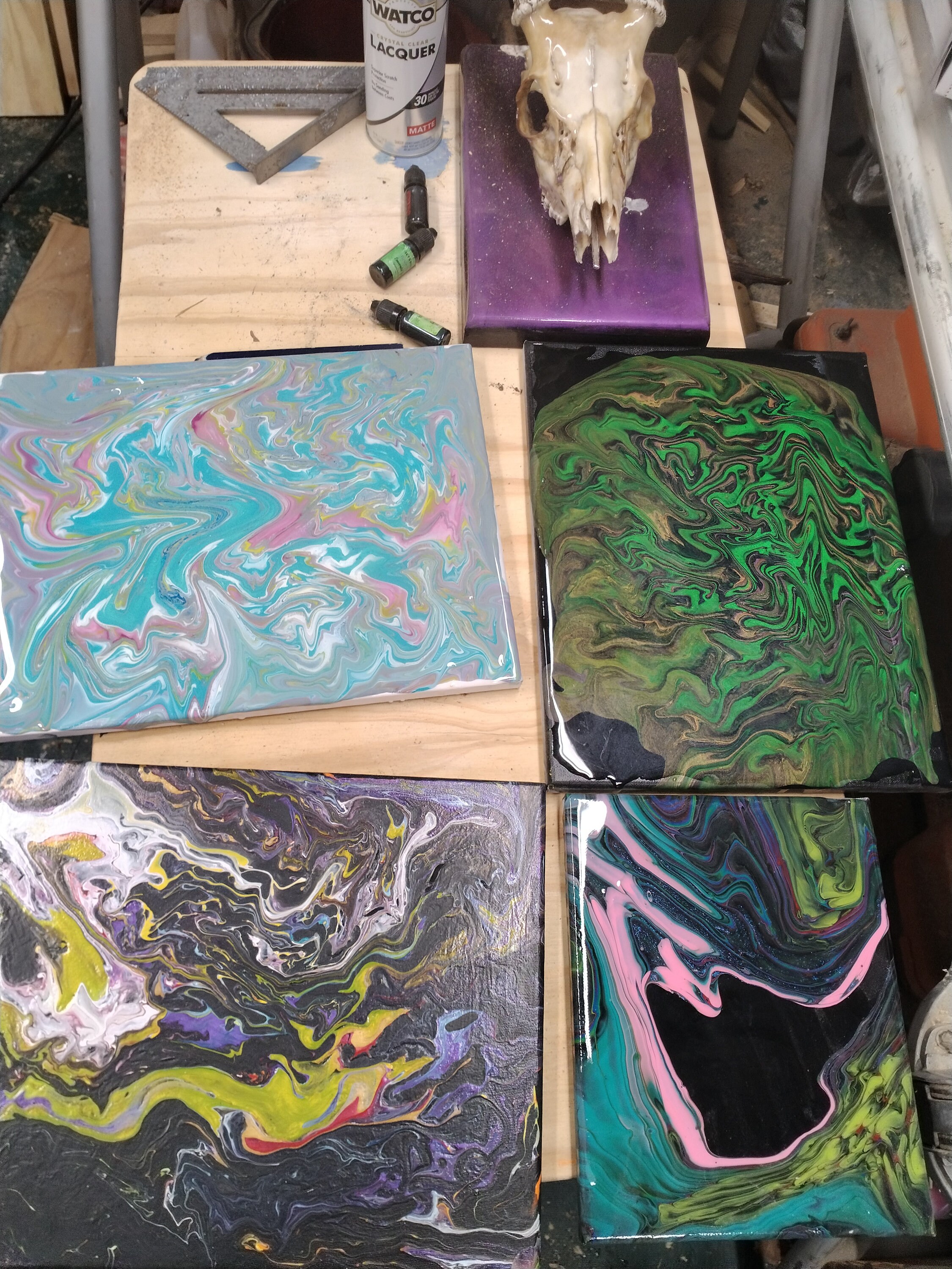 Epoxy and Acrylic Artwork and Custom Pieces - Etsy