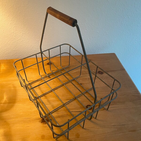 Milk Bottle Basket - Etsy