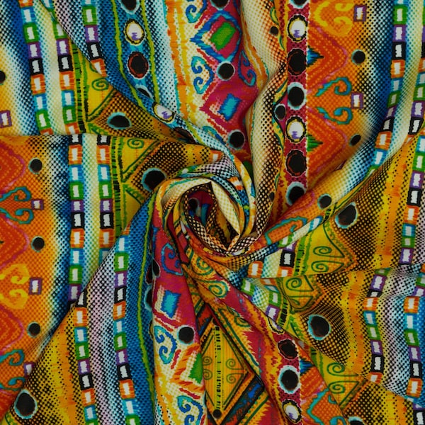 Tribal Print Fabric - Etsy