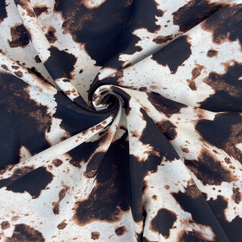 Cowhide Fabric - Etsy