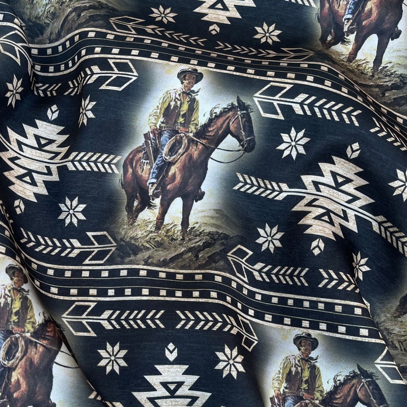 Western Fabric - Etsy