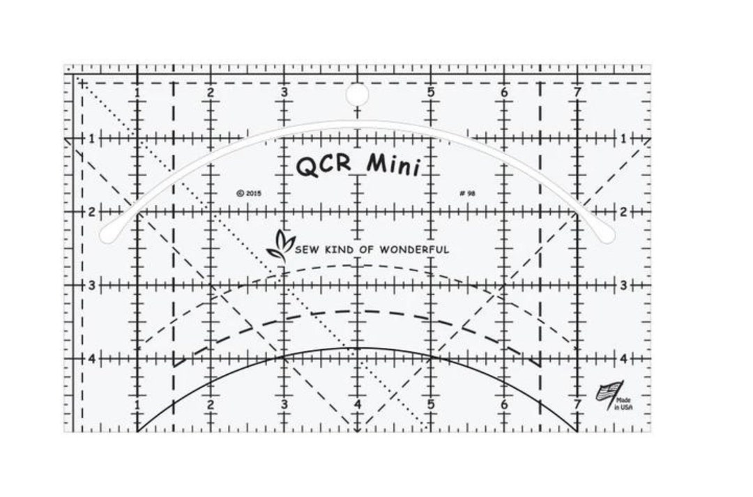 Quick Curve Ruler Mini QCR Mini Ruler Sew Kind of - Etsy