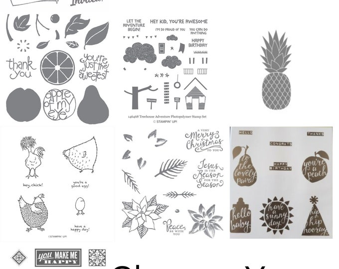 Stampin' up Stamp Sets - Choose Your Set! , New Stamp Sets , Occasion ...