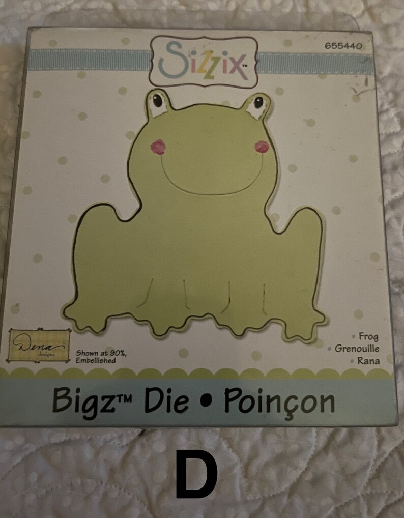 Sizzix Dies Choose Your Sizzix Die New in the Package - Etsy