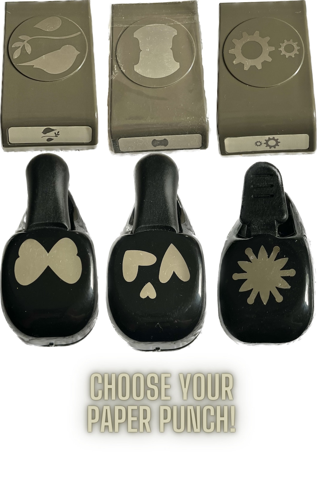 Stampin' up Paper Punch You Choose Your Punch Slimline Paper Punches ...