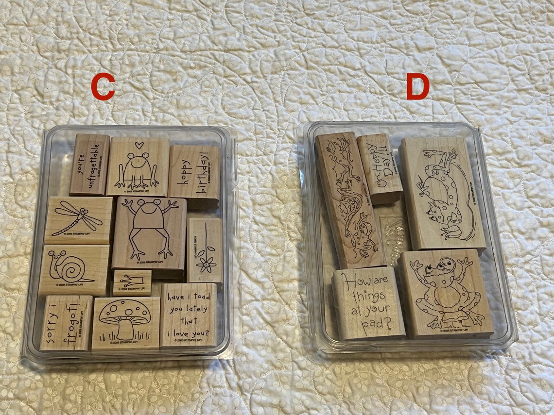 Stampin' up Stamp Sets Choose Your Set - Etsy