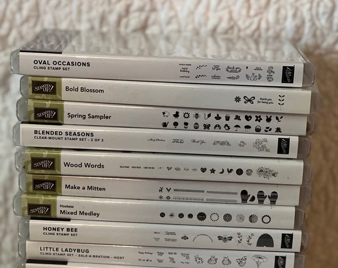 Stampin' up Stamp Sets Choose Your Sets , Variety Stamp Sets , Themed ...