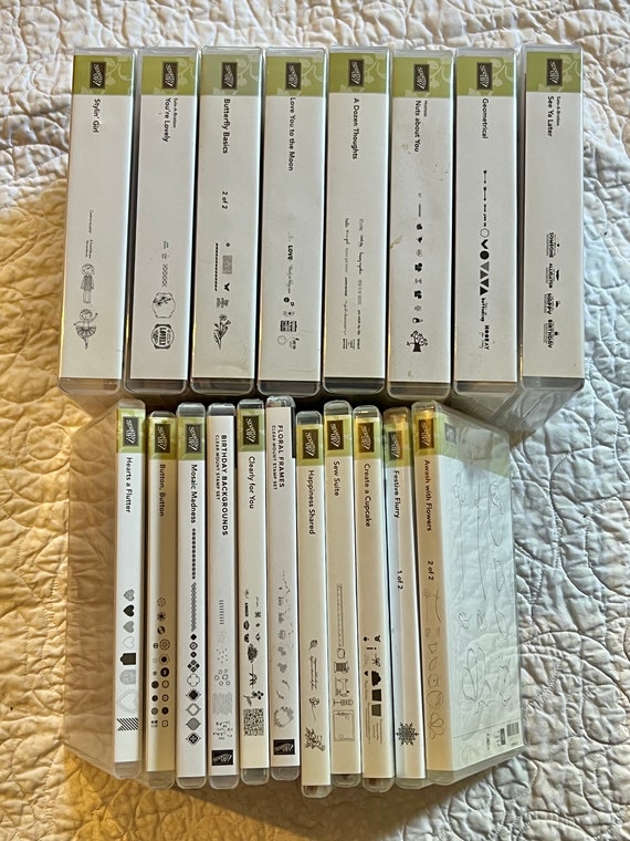 Stampin' up Stamp Sets Choose Your Set New in Package - Etsy