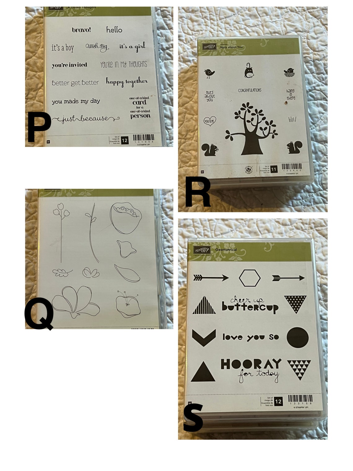 Stampin' up Stamp Sets Choose Your Set New in Package Stamp Sets ...