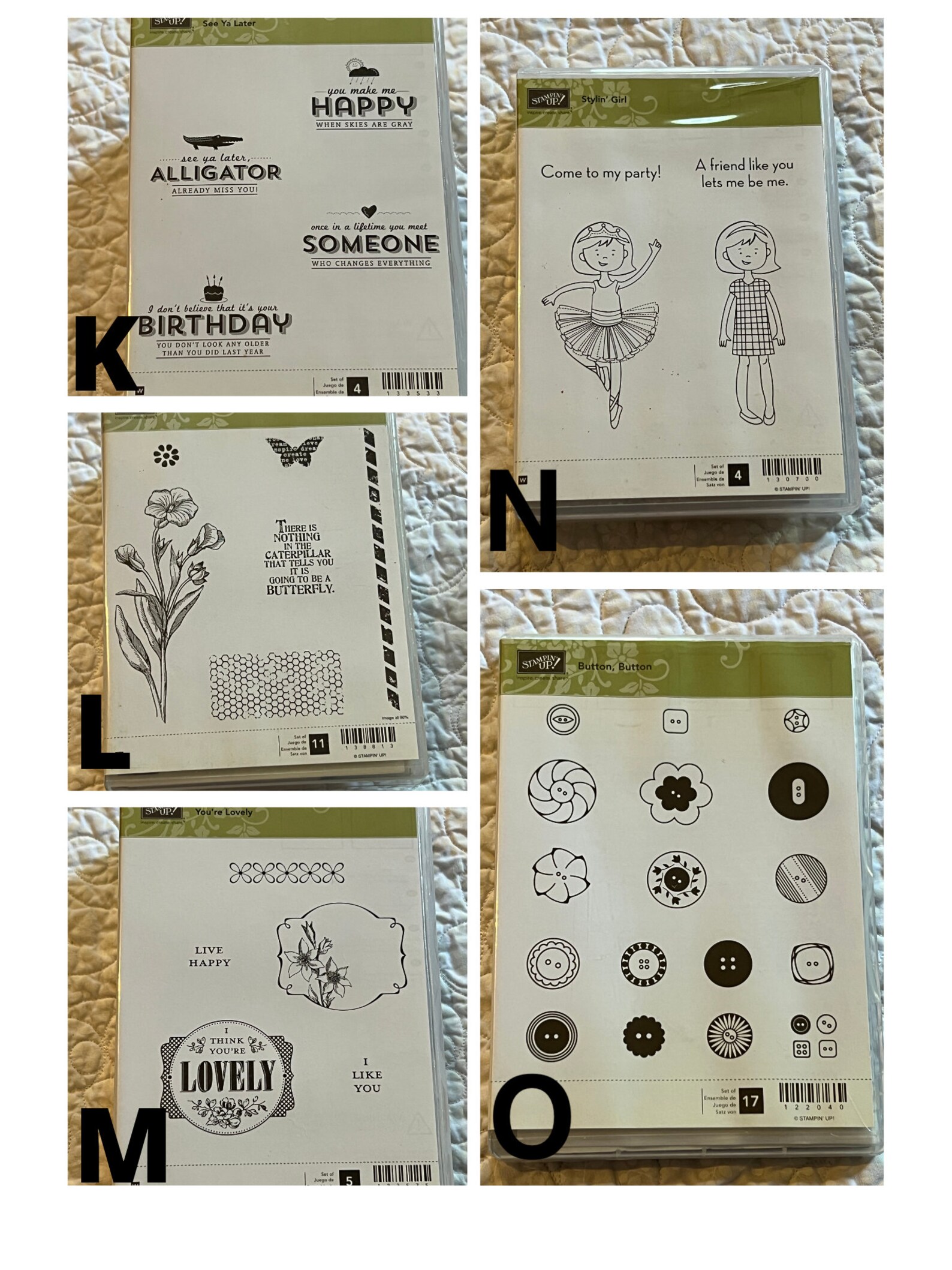 Stampin' up Stamp Sets Choose Your Set New in Package - Etsy
