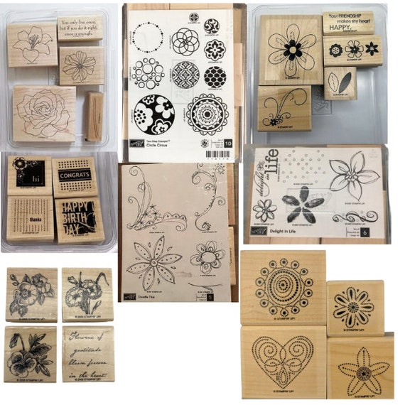 Stampin' up Stamp Sets You Choose Premounted Stamp - Etsy
