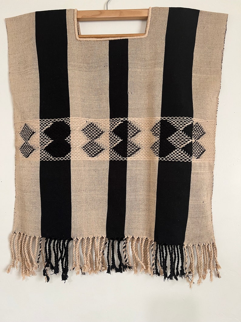 Artisanal Mexican Blouse, Blouse Handmade on a Backstrap Loom, Mexican ...