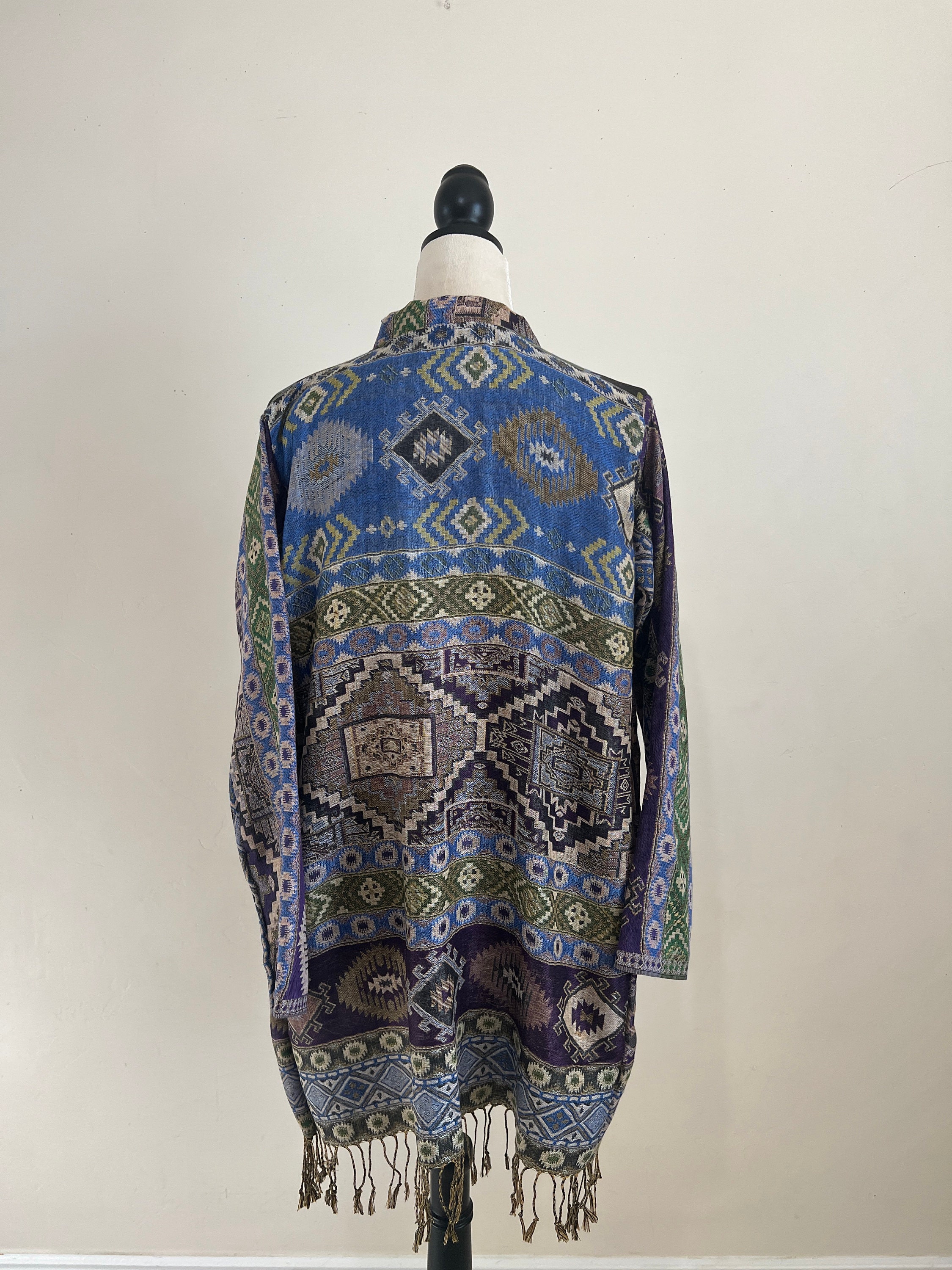 Mexican Fringe Jacket Mexican Trench Coat - Etsy
