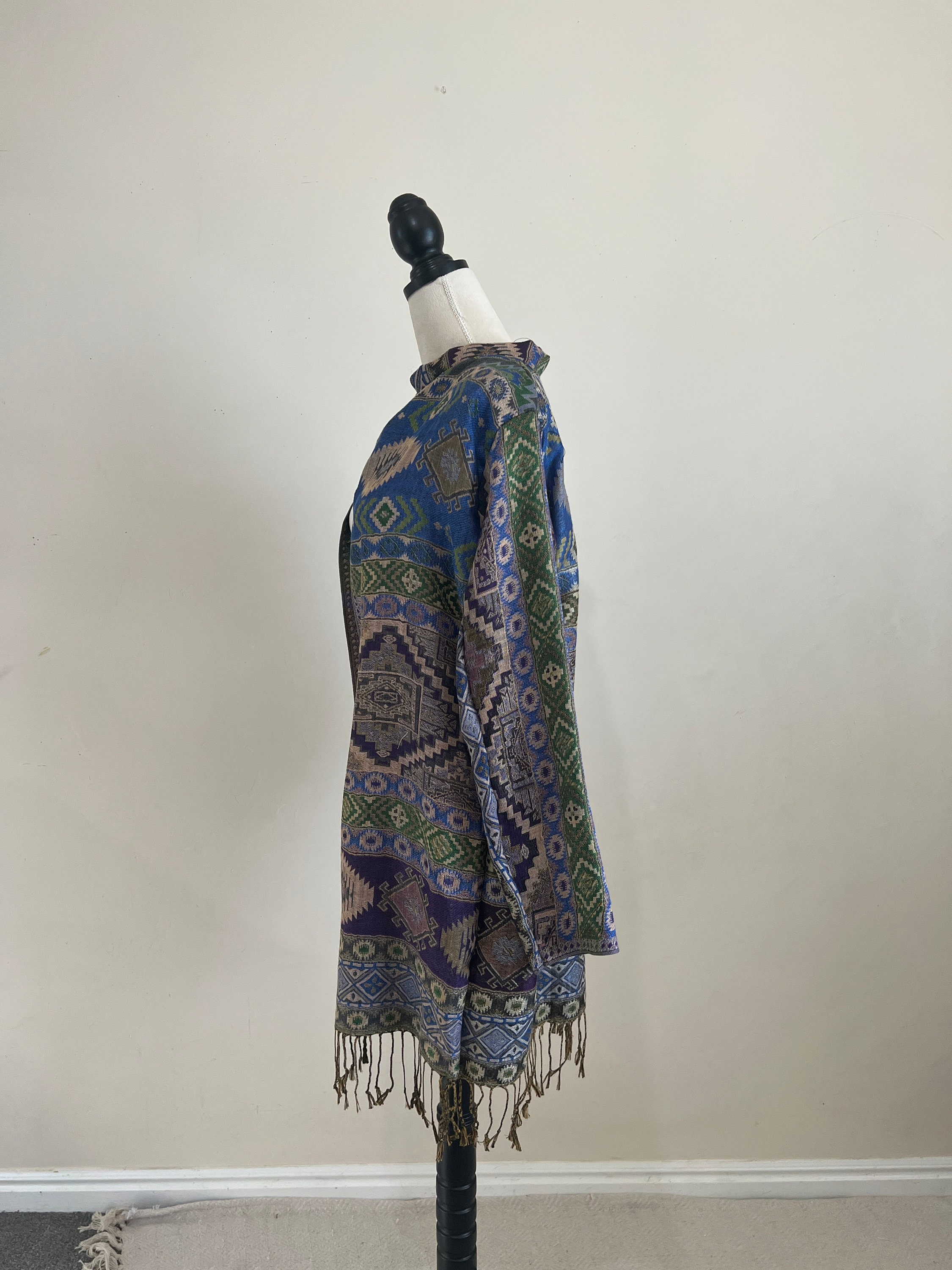 Mexican Fringe Jacket Mexican Trench Coat - Etsy