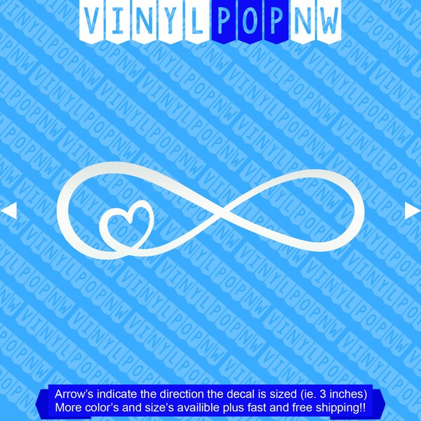 Infinity Loop Decal - Etsy