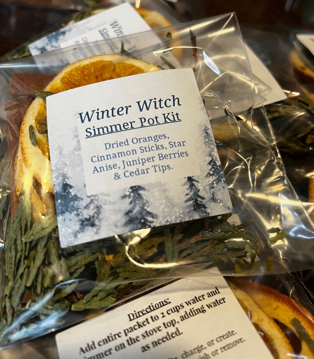 Winter Witch Simmer Pot Kit - Etsy