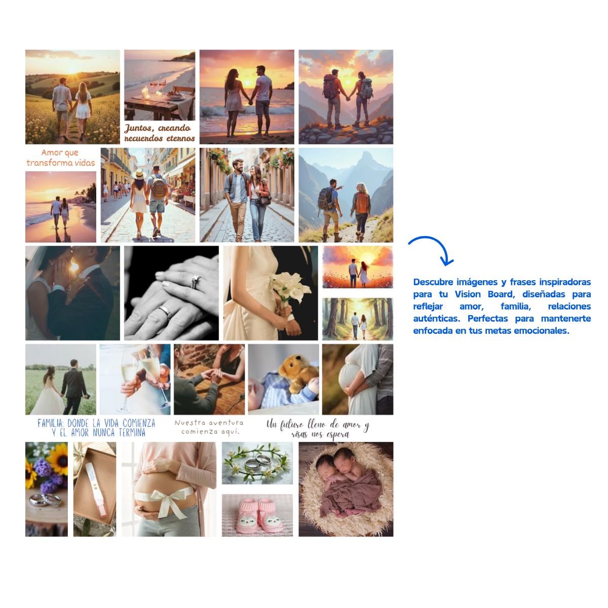 Vision Board Kit: Spanish Inspiration & Motivation (digital Download ...