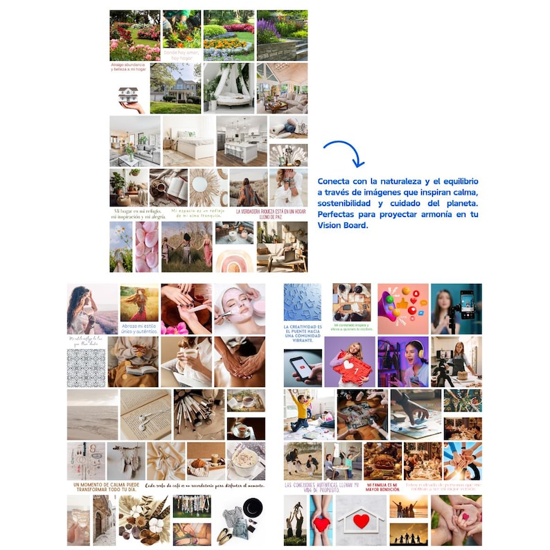 Vision Board Kit: Spanish Inspiration & Motivation (digital Download ...