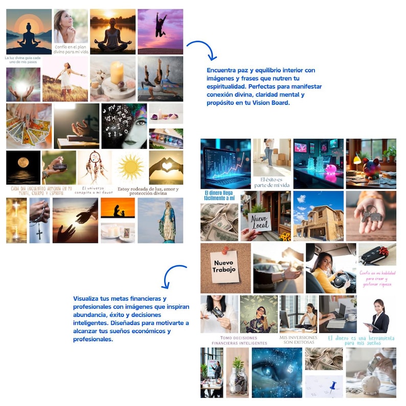 Vision Board Kit: Spanish Inspiration & Motivation (digital Download ...