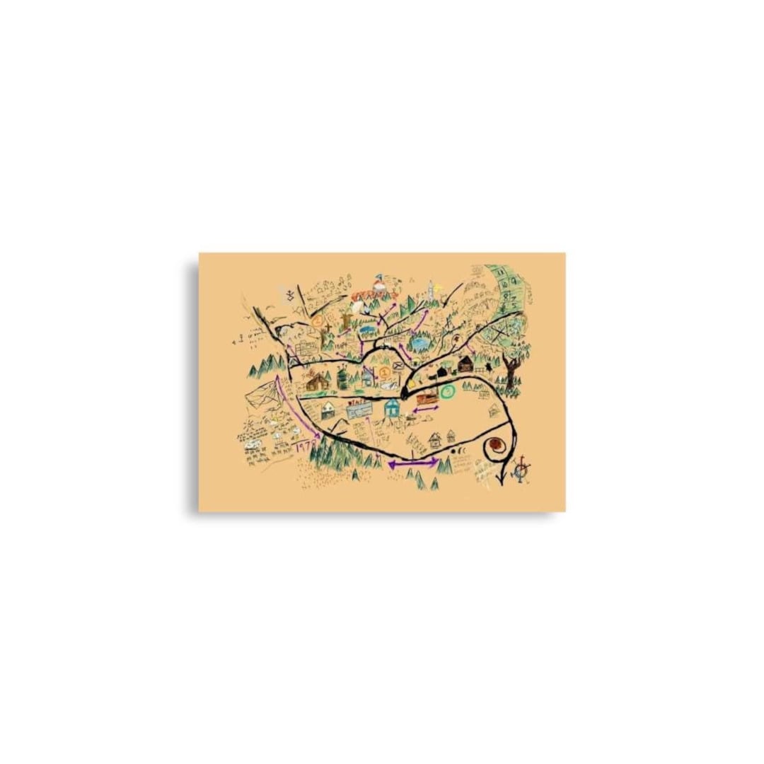 Victor's Map of Fromville Poster | From TV Series - Etsy