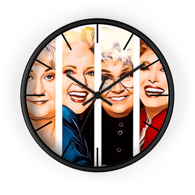 80s Wall Clock - Etsy