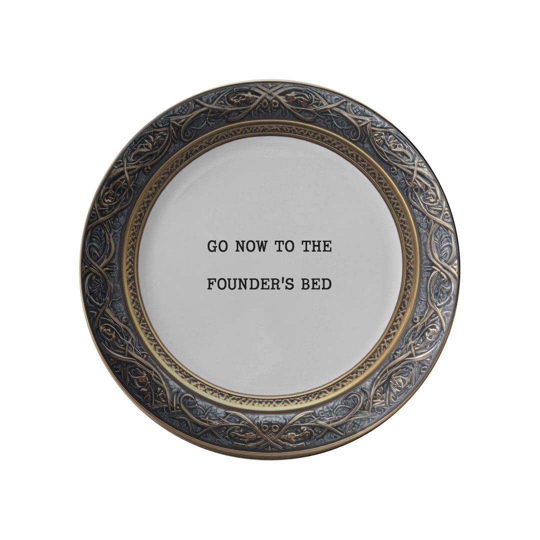 Severance Waffle Party Plate - Etsy