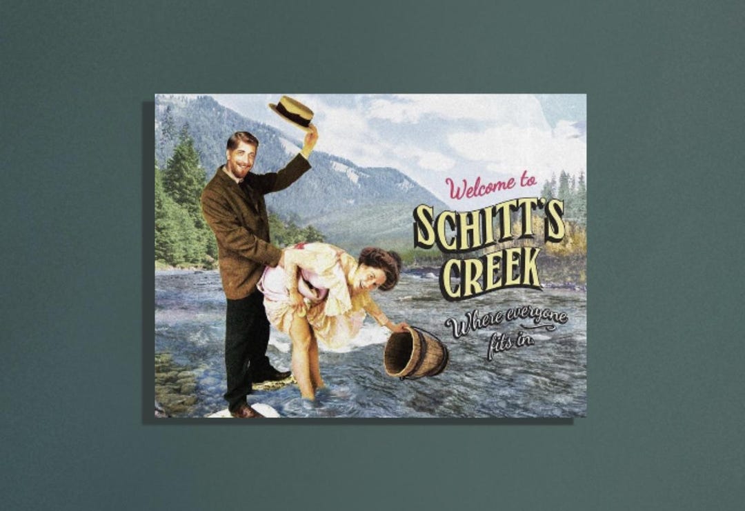 Schitt's Creek Welcome Sign Poster | Fan Merch Gift - Etsy