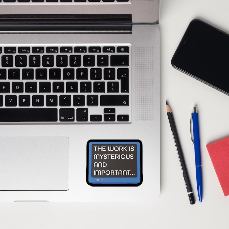 The Work is Mysterious and Important Severance Sticker - Etsy