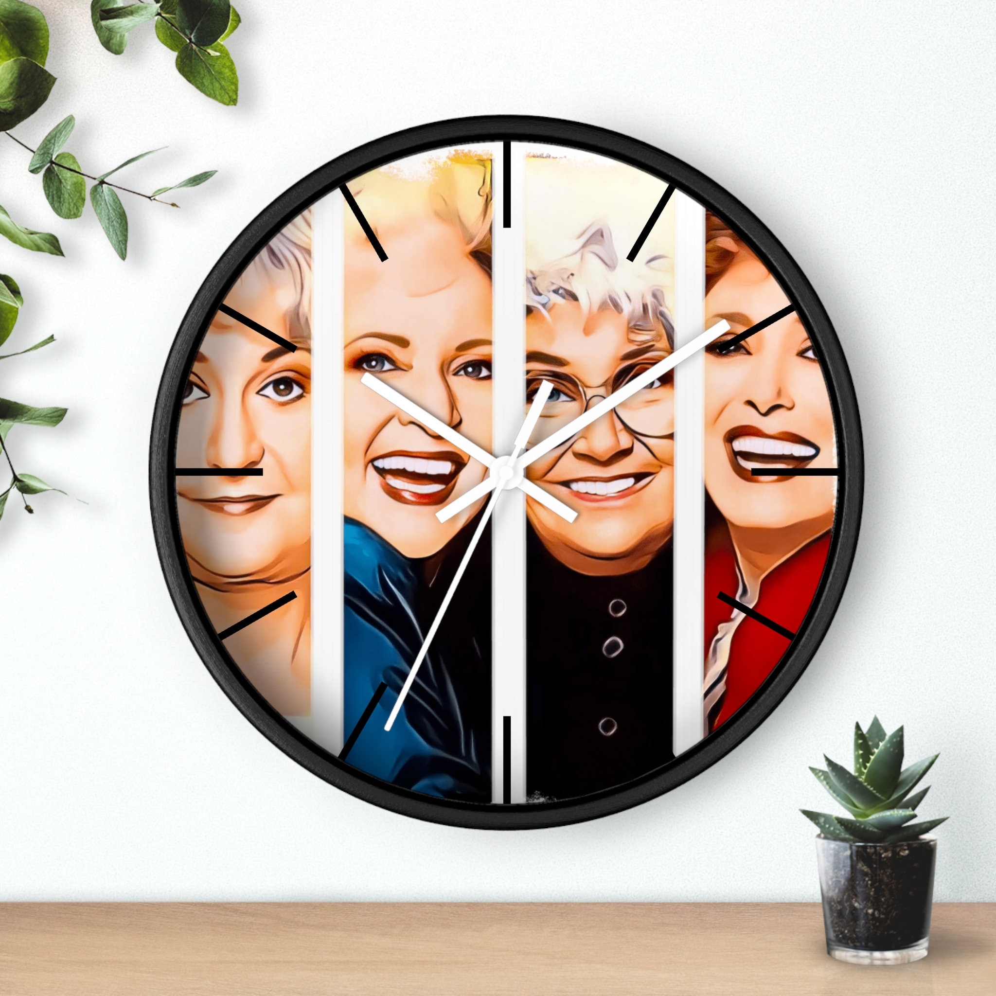 Golden Girls Collage Wall Clock - Etsy