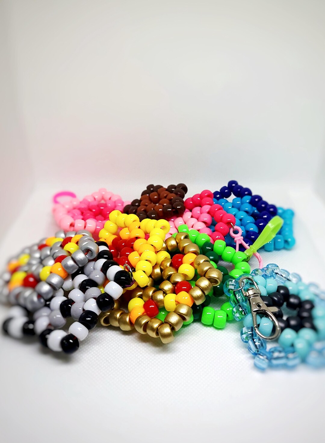 Kandi Star Keychain - Etsy