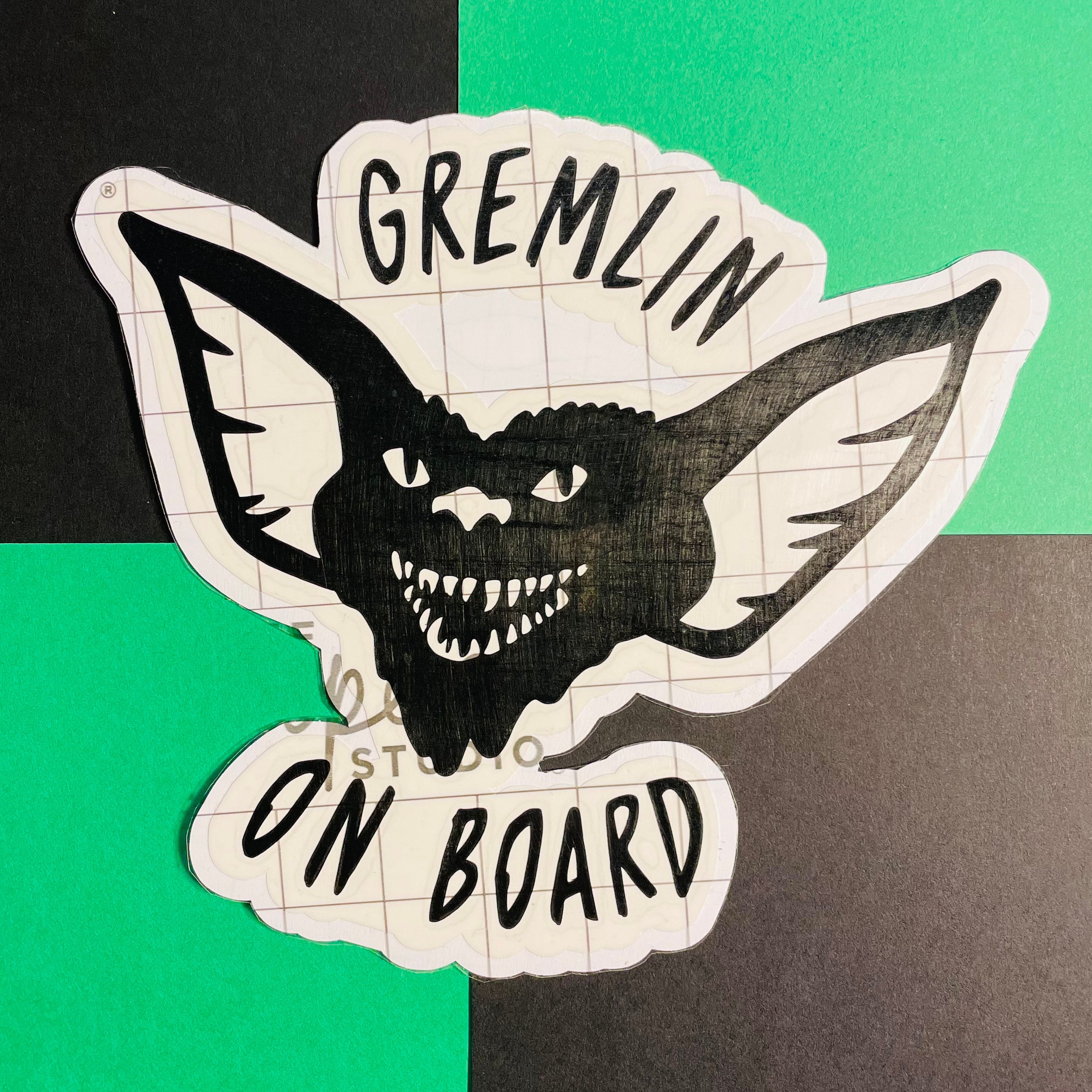 Gremlins/gremlin on Board Vinyl Decal - Etsy