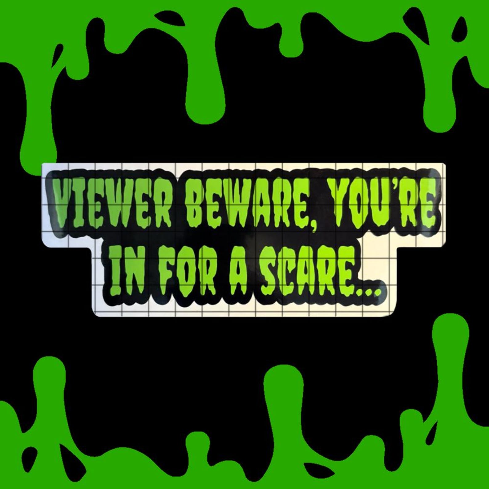 Goosebumps Car Decal | Viewer Beware, You’re in for A Scare… | Spooky ...