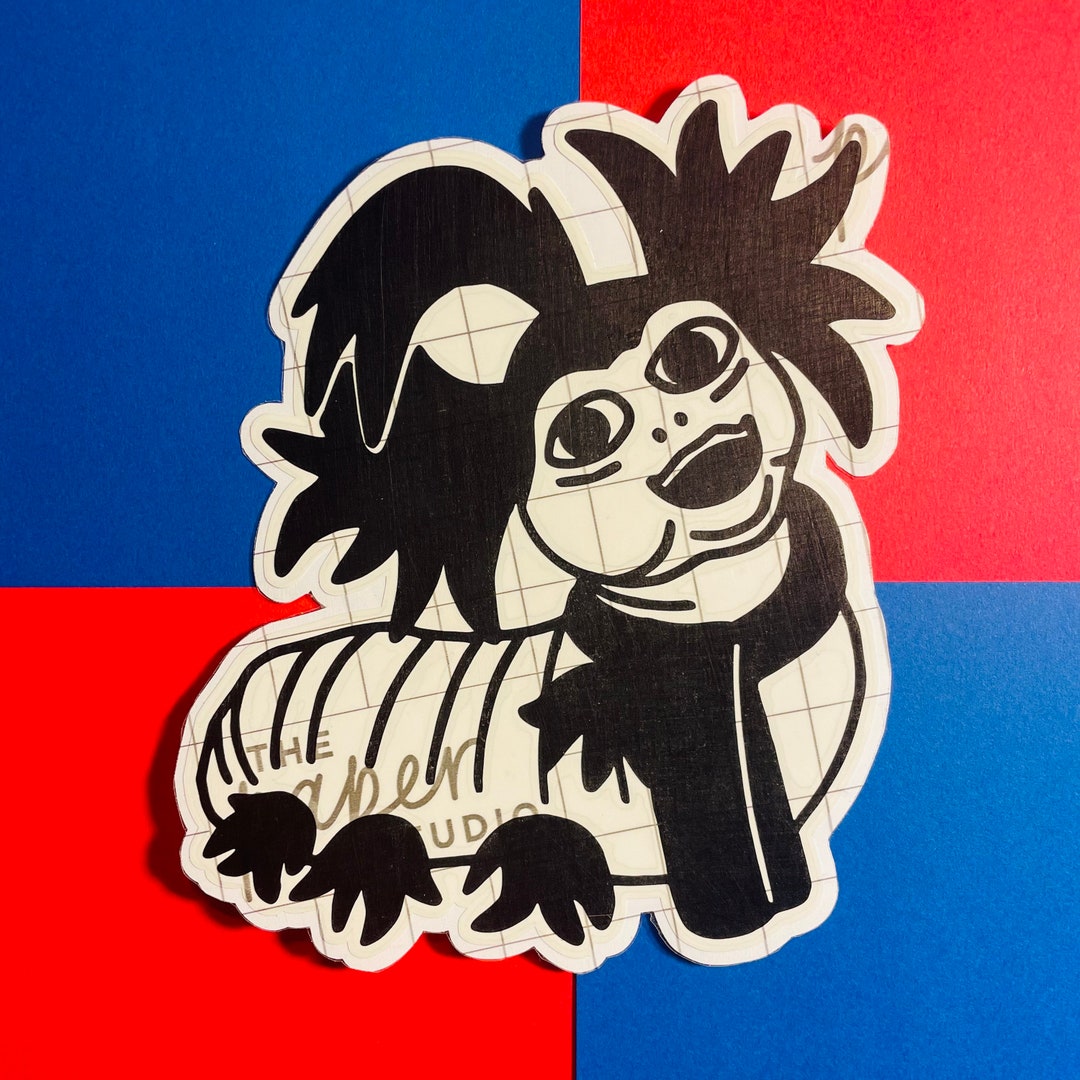 Labyrinth Ello Worm Vinyl Decal - Etsy