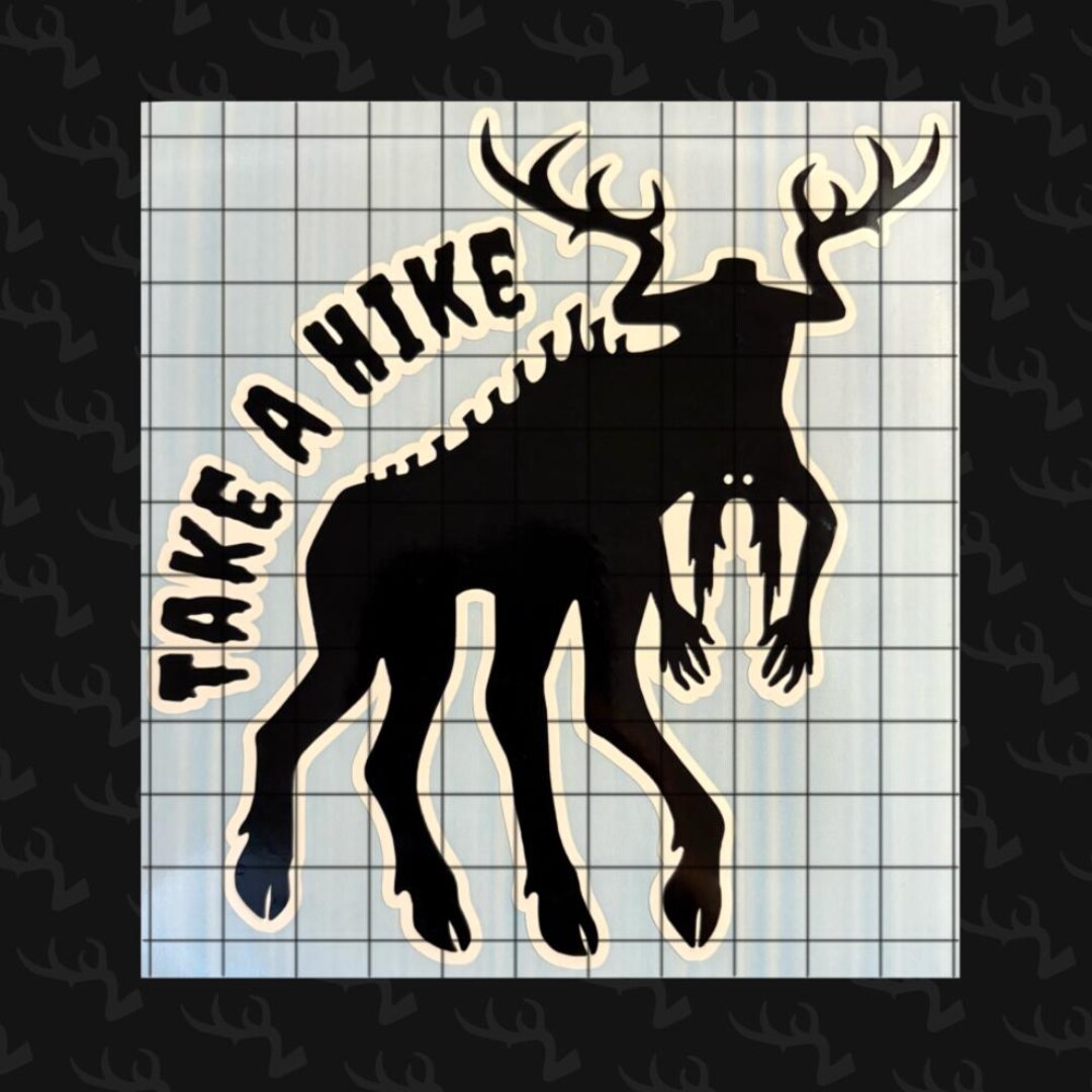 The Ritual Monster Vinyl Decal (new Styles) | Take A Hike Sticker ...