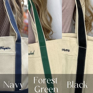 Embroidered Tote Bag, Book Tote Bag, One More Chapter - Etsy