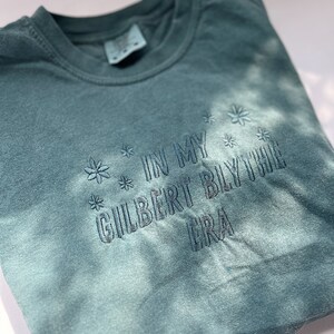 Gilbert Blythe Era Shirt, Embroidered Shirt, Anne of Green Gables - Etsy