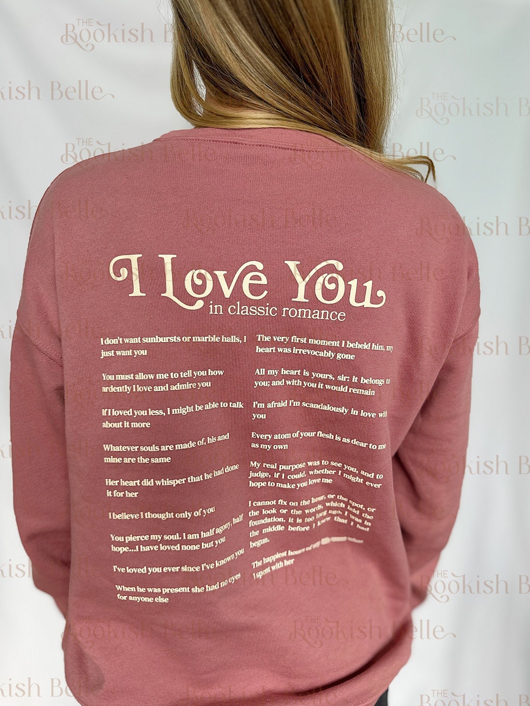Book Quote Sweatshirt, Bookish Merch, Jane Austen - Etsy