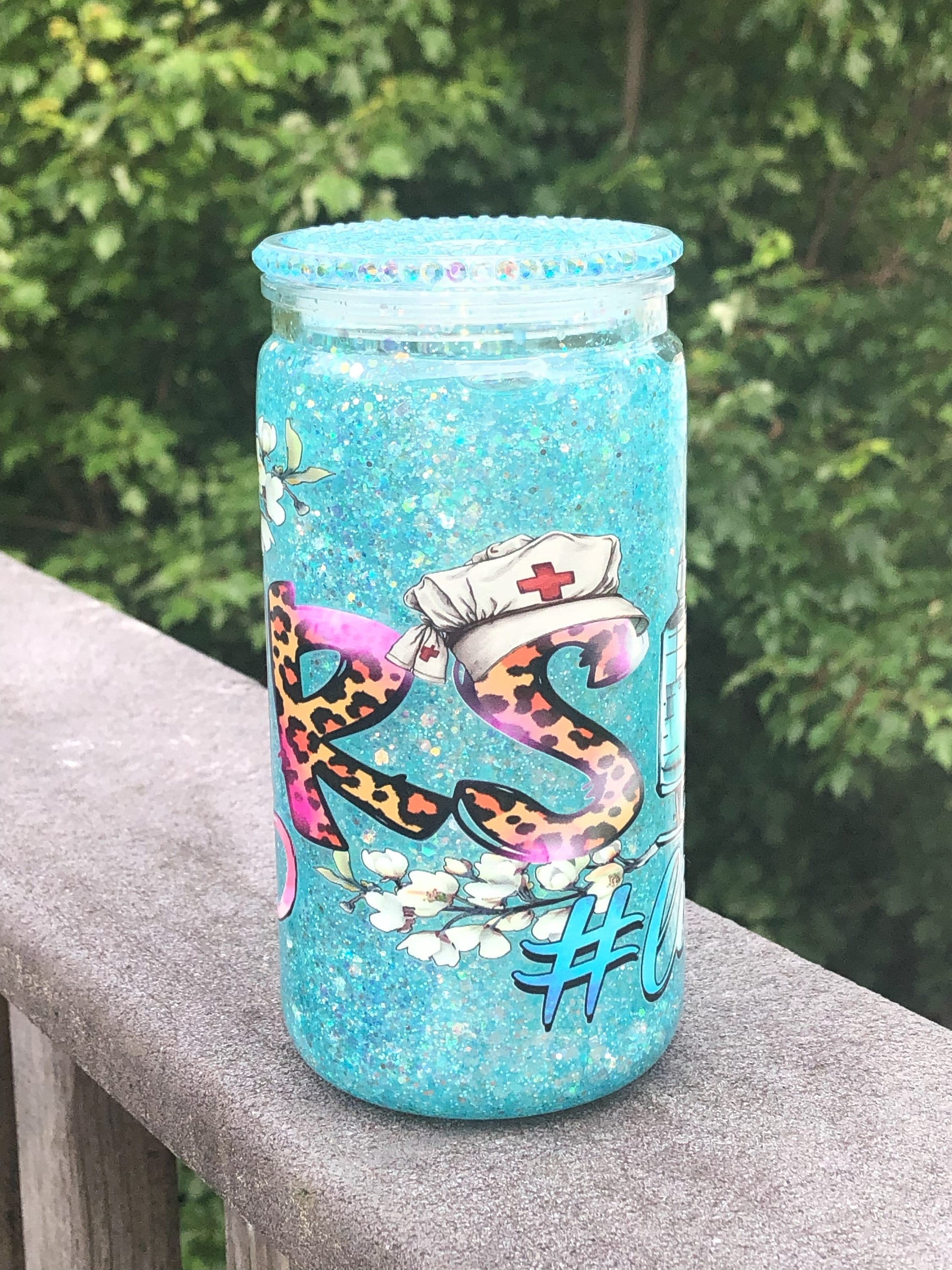 Nurse Gift Nurse Tumbler Snow Globe Tumbler Christmas Gift Secret Santa ...