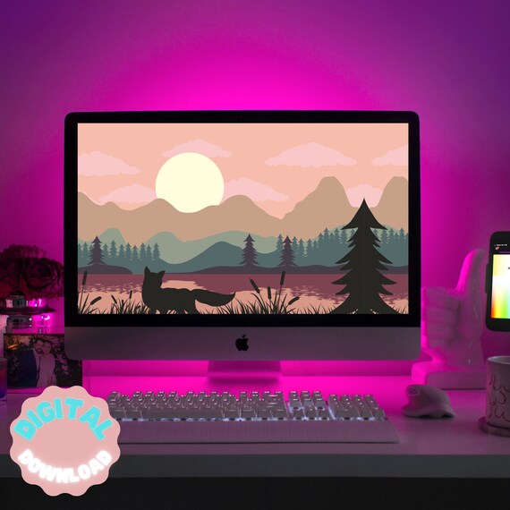 Abstract Desktop Wallpaper Desktop Background Macbook - Etsy