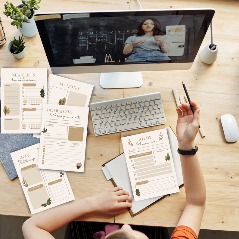 Printable Study Planner Planner Study Plan New Skills - Etsy