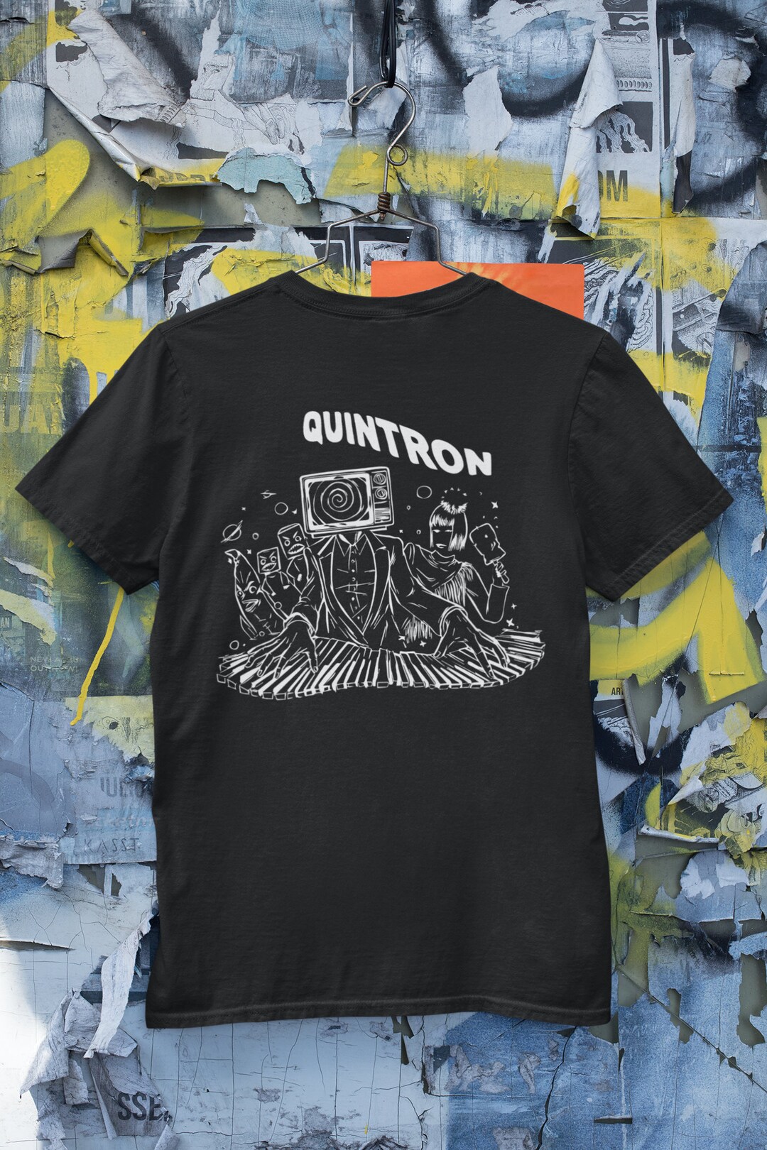 Quintron Black T Shirt - Etsy